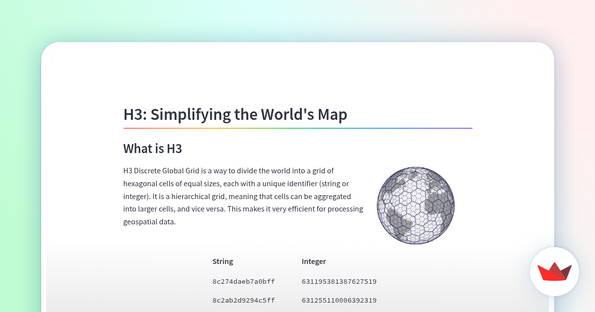 H3: Simplifying the World's Map