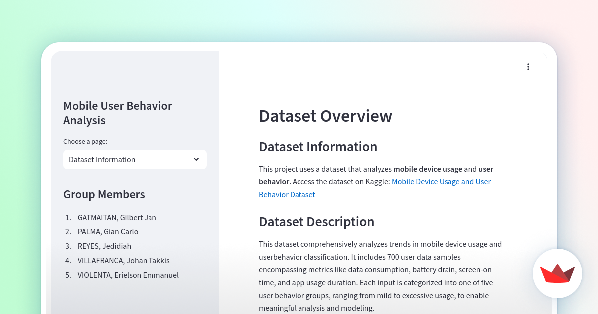 Mobile User Behavior Analysis
