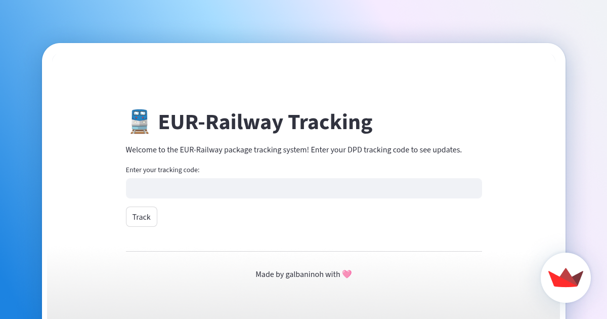 EUR-Railway Tracking