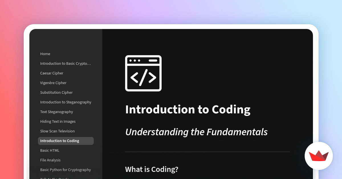 Introduction to Coding Introduction to Coding