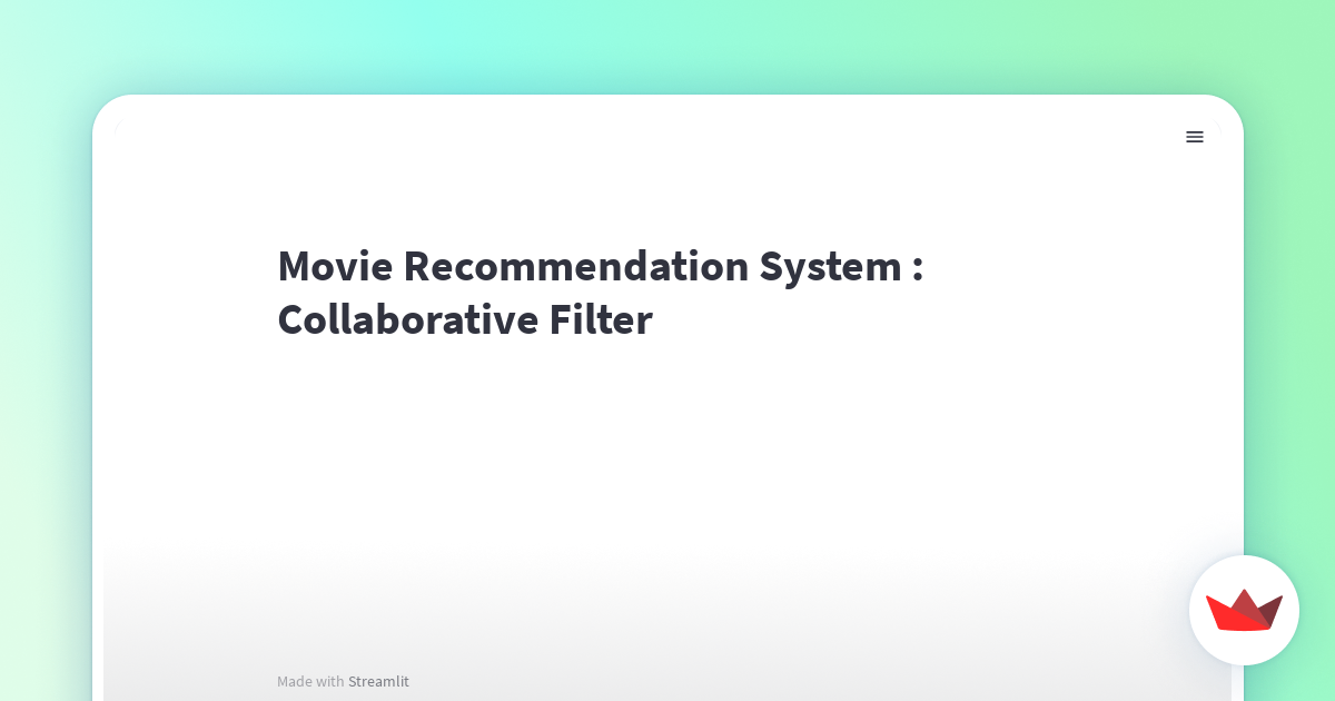 streamlit_app · Streamlit