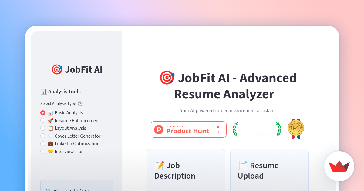 JobFit AI - Advanced Resume Analyzer