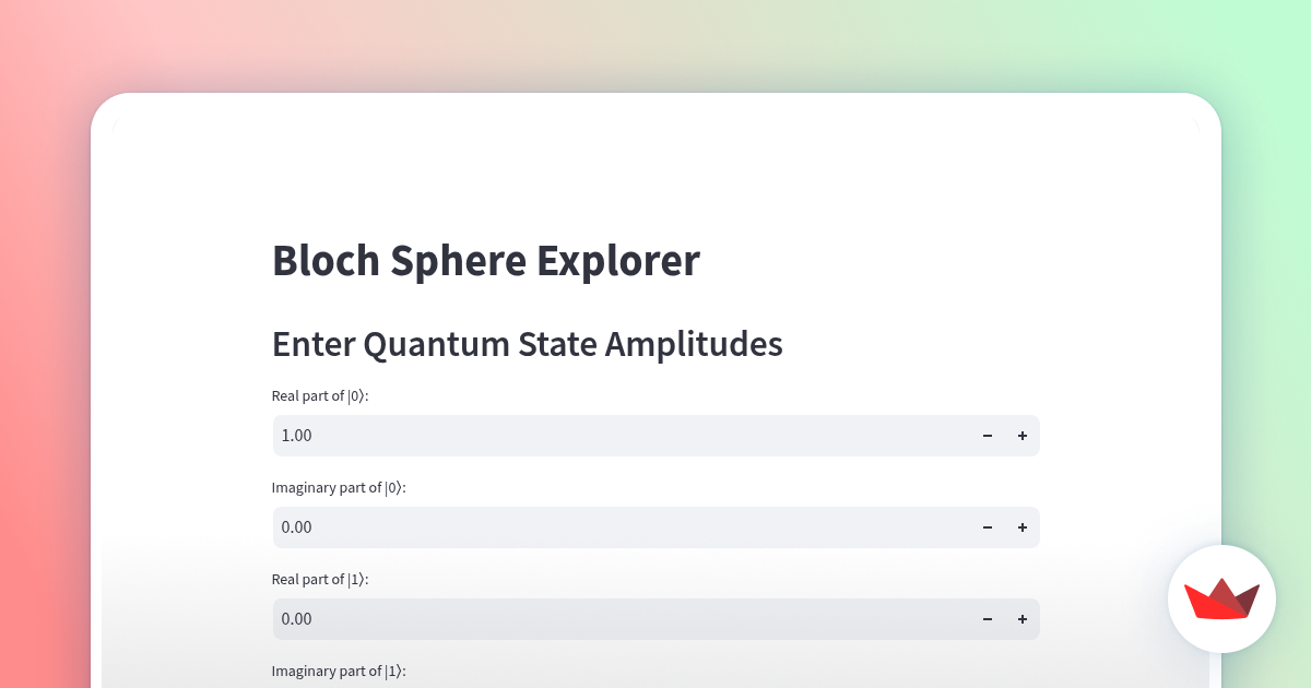 Bloch Sphere Visualizer