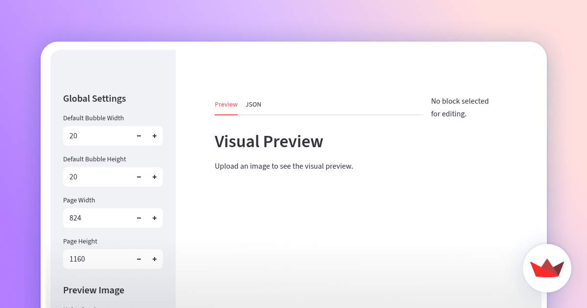 OMR Sheet Layout Editor