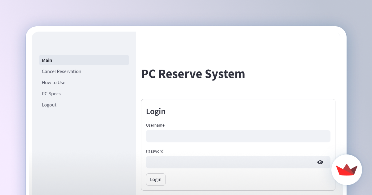 PC Reserve App
