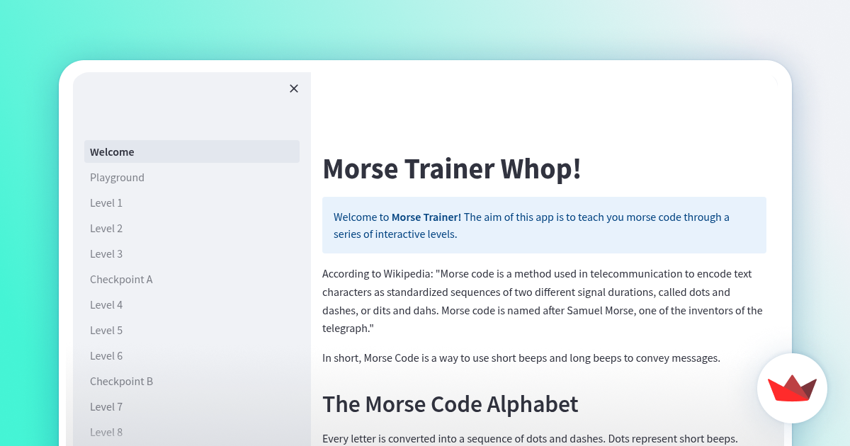 Welcome · Streamlit