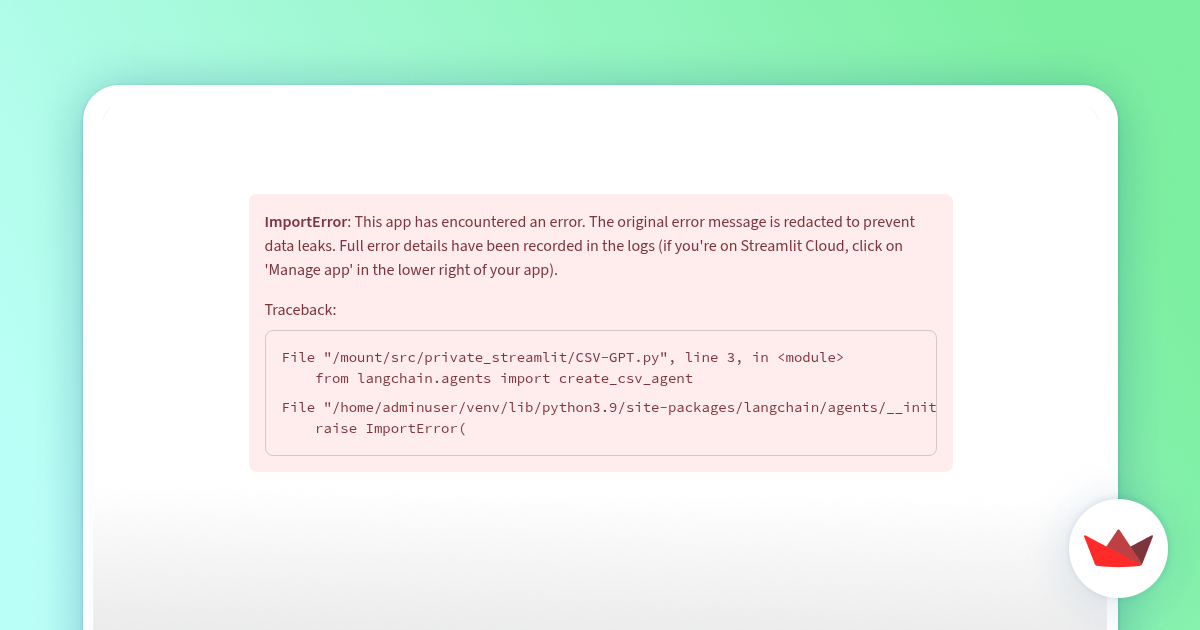 CSV-GPT · Streamlit