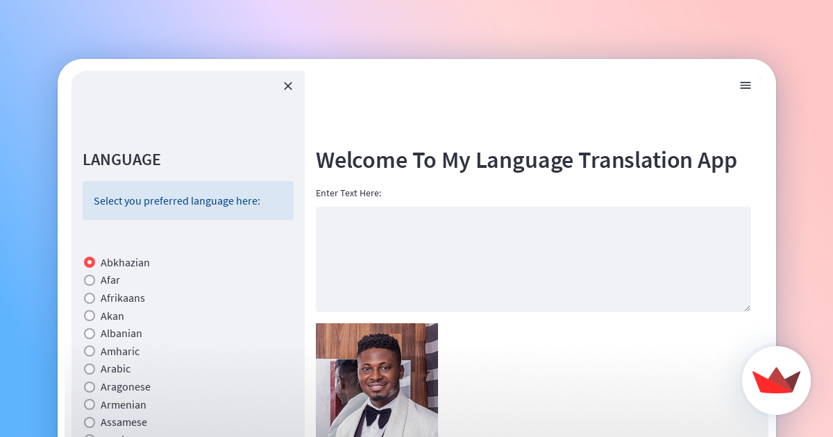 Translator · Streamlit
