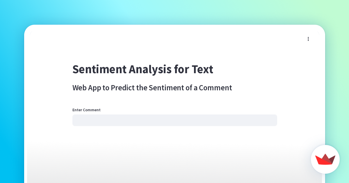 Sentiment Analysis | Aacash Srinath