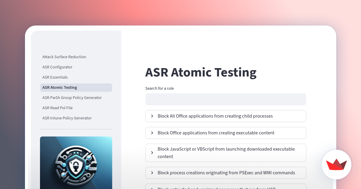 ASR Atomic Testing