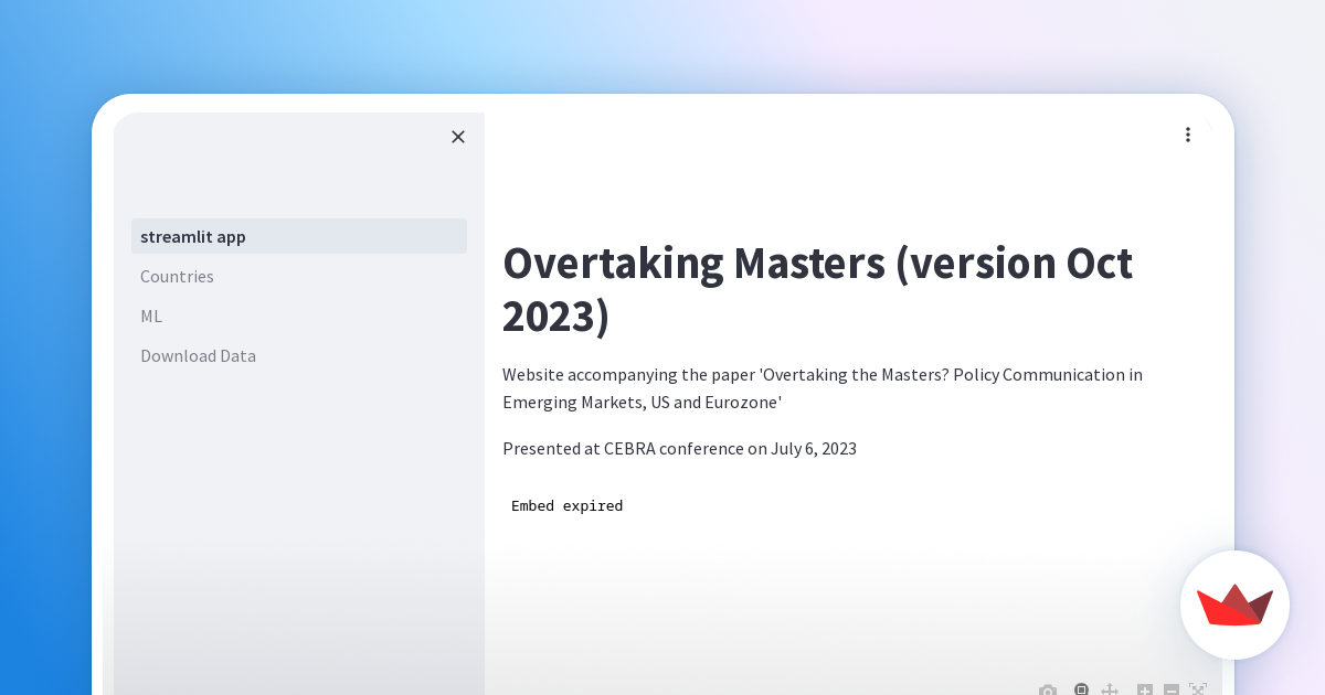 streamlit_app · Streamlit