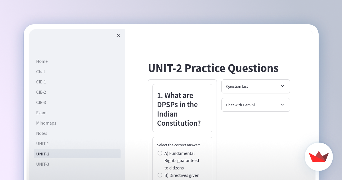UNIT-2 Practice Questions
