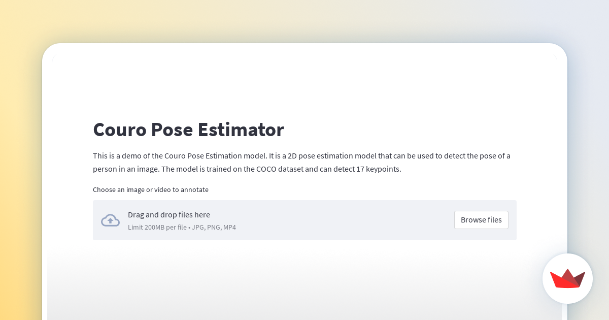 Couro Pose Estimator