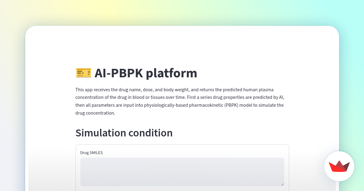AI-PBPK platform