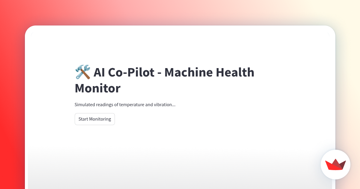 Machine Health Monitor