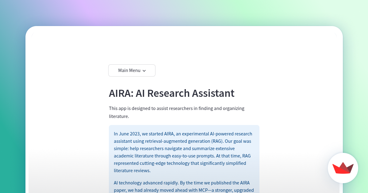AI Research Assistant