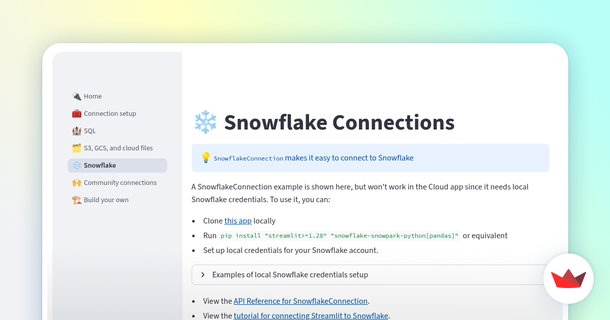 Snowflake Connections