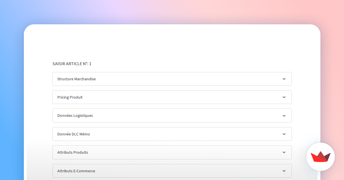 Fiche de référencement