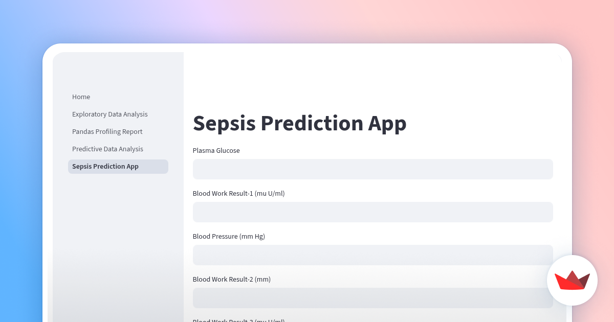 Sepsis Prediction App