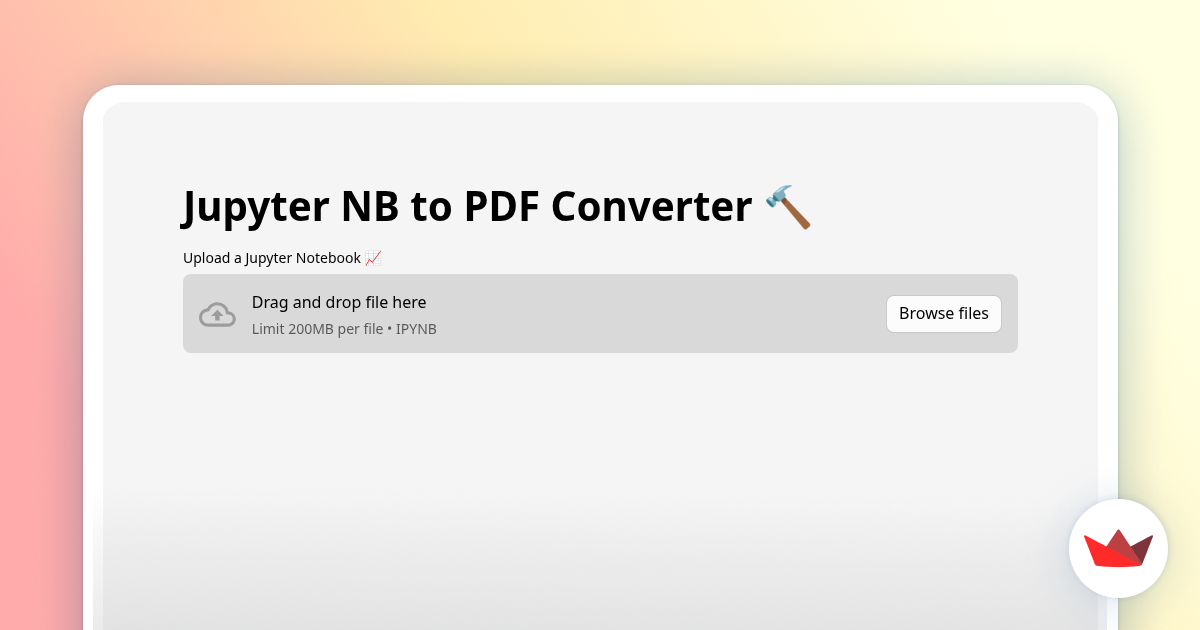 NB to PDF and HTML Converter