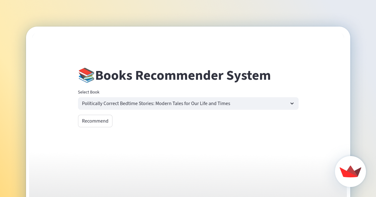 Book-Recommender