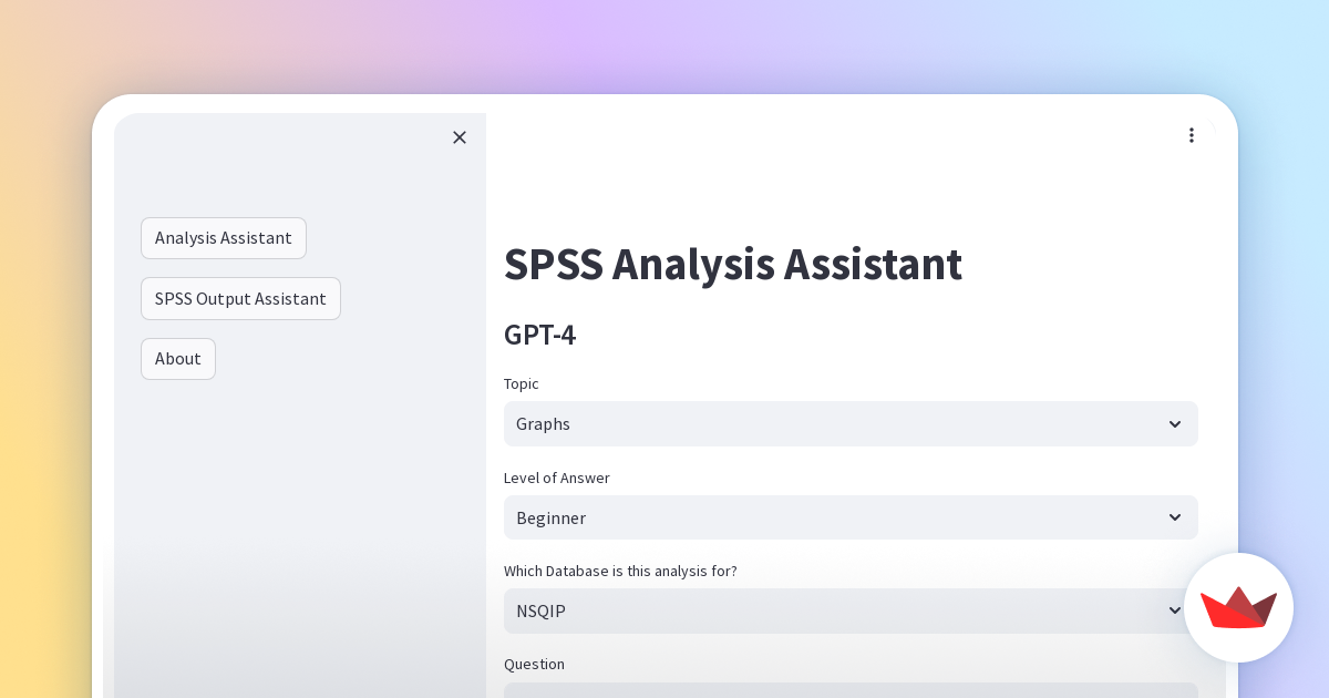 SPSS Analysis Assistant