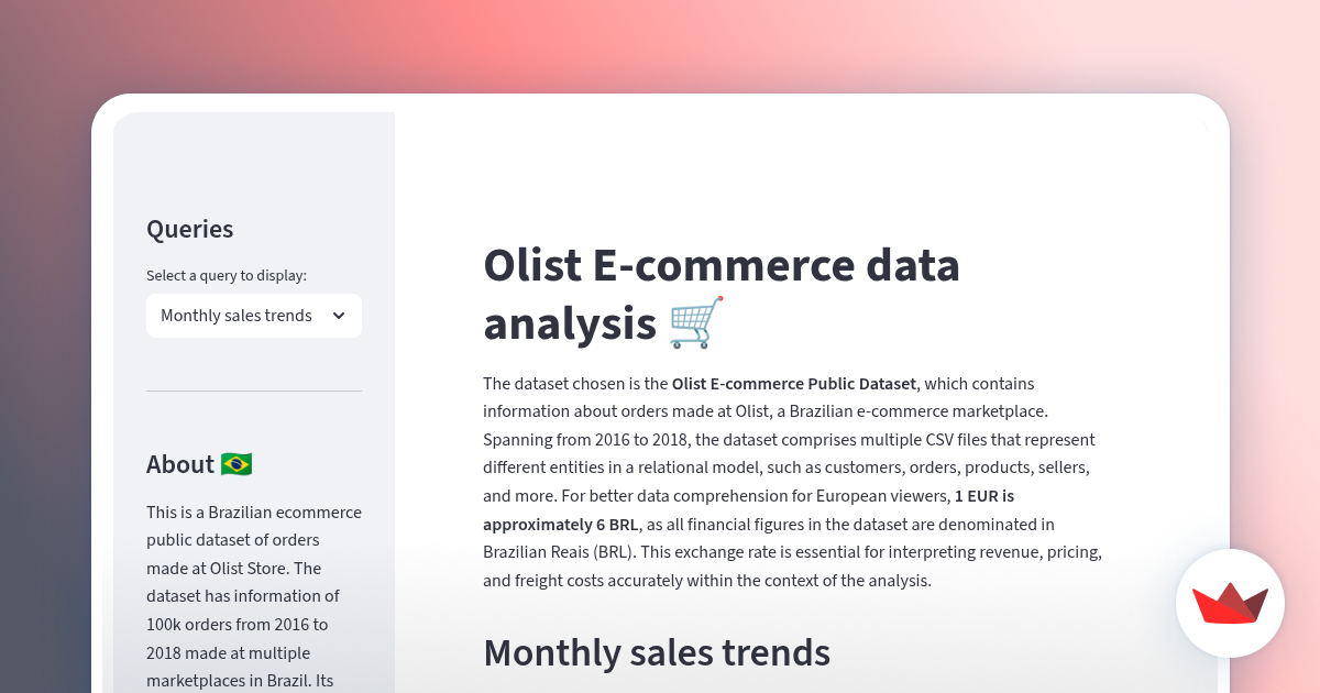 Olist E-commerce Data Analysis