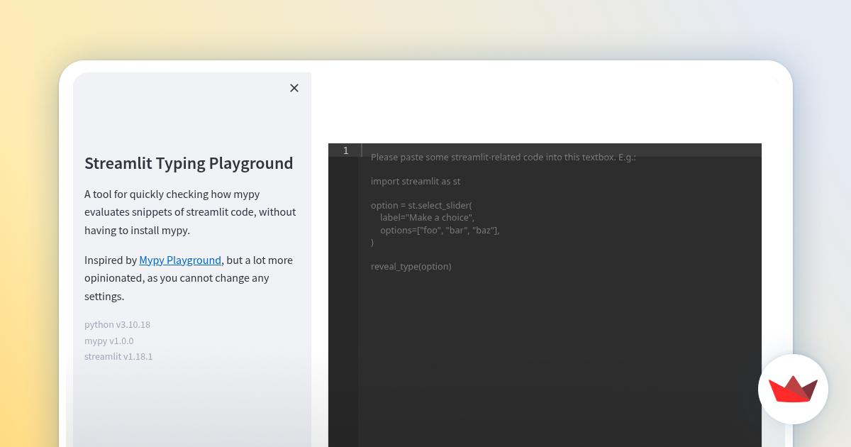 playground · Streamlit