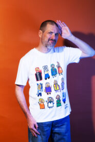 Artist Series T-shirt: Courthouse Cats by Thom Roberts - Studio A