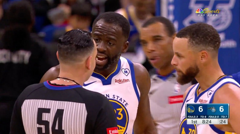 Curry's Viral Reaction to Green Ejection - Jolly Sports