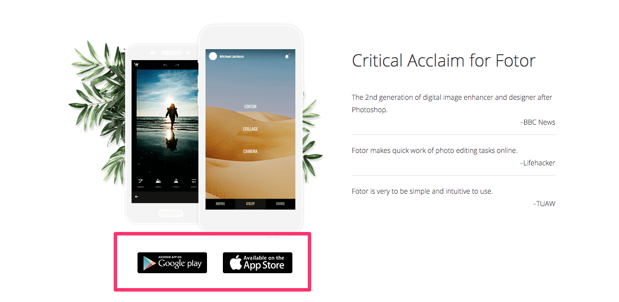 16 Examples Of How To Promote Your App On Your Homepage - AppInstitute