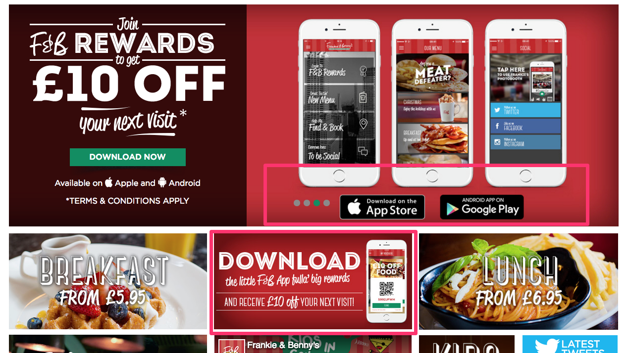 16 Examples Of How To Promote Your App On Your Homepage - AppInstitute