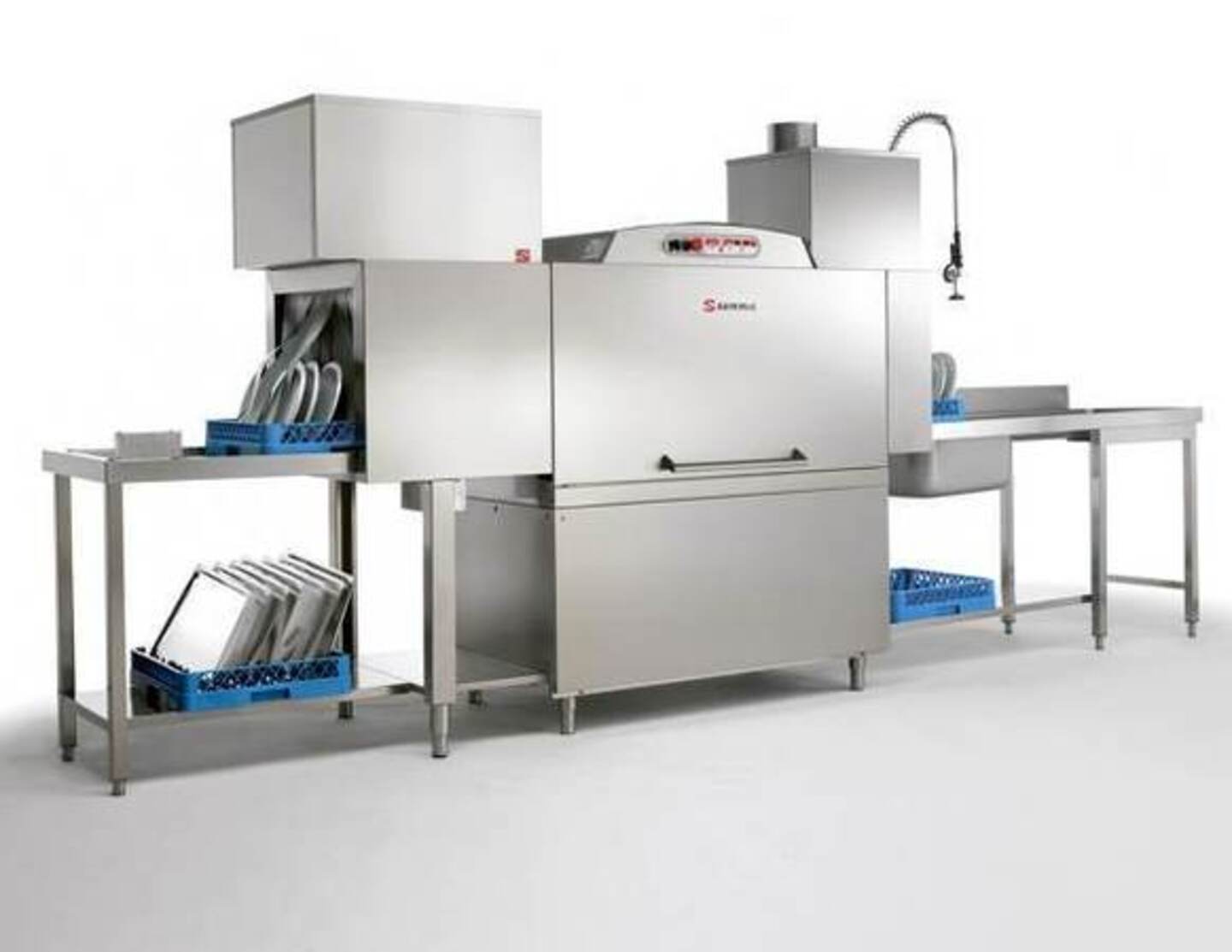 Steam extraction units for rack conveyor dishwashers | News | Sammic