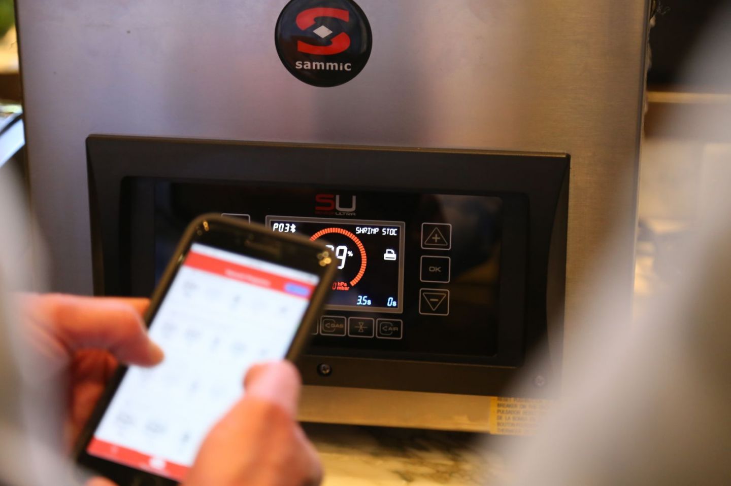 Commercial vacuum packing machines - SU - Sensor Ultra | Sammic