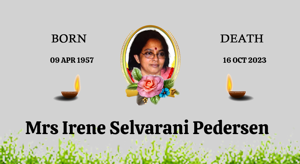Mrs Irene Selvarani Pedersen - ARIVITHTHAL