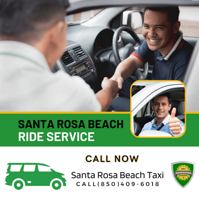 schedule ride Santa Rosa Beach