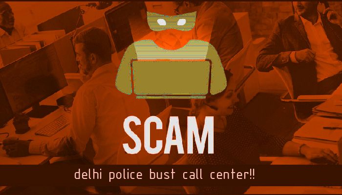 Delhi fake call center scammers behind bars