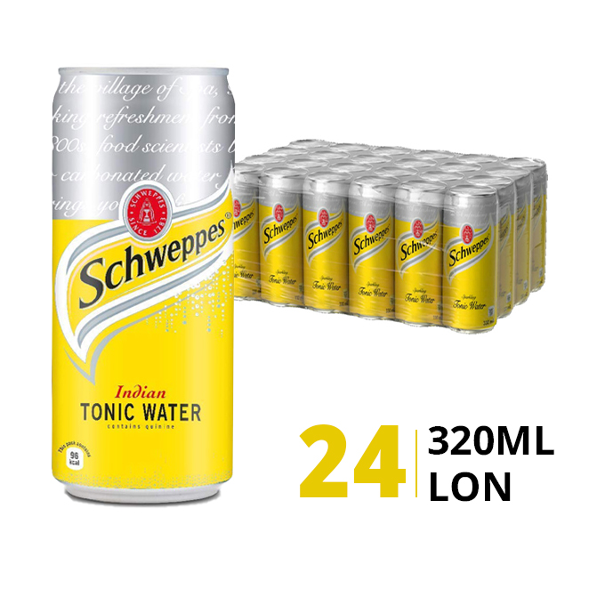 Thùng nước tonic Schweppes 320ml (24 Lon) - Chuỗi siêu thị thực phẩm tươi ngon, chất lượng ...