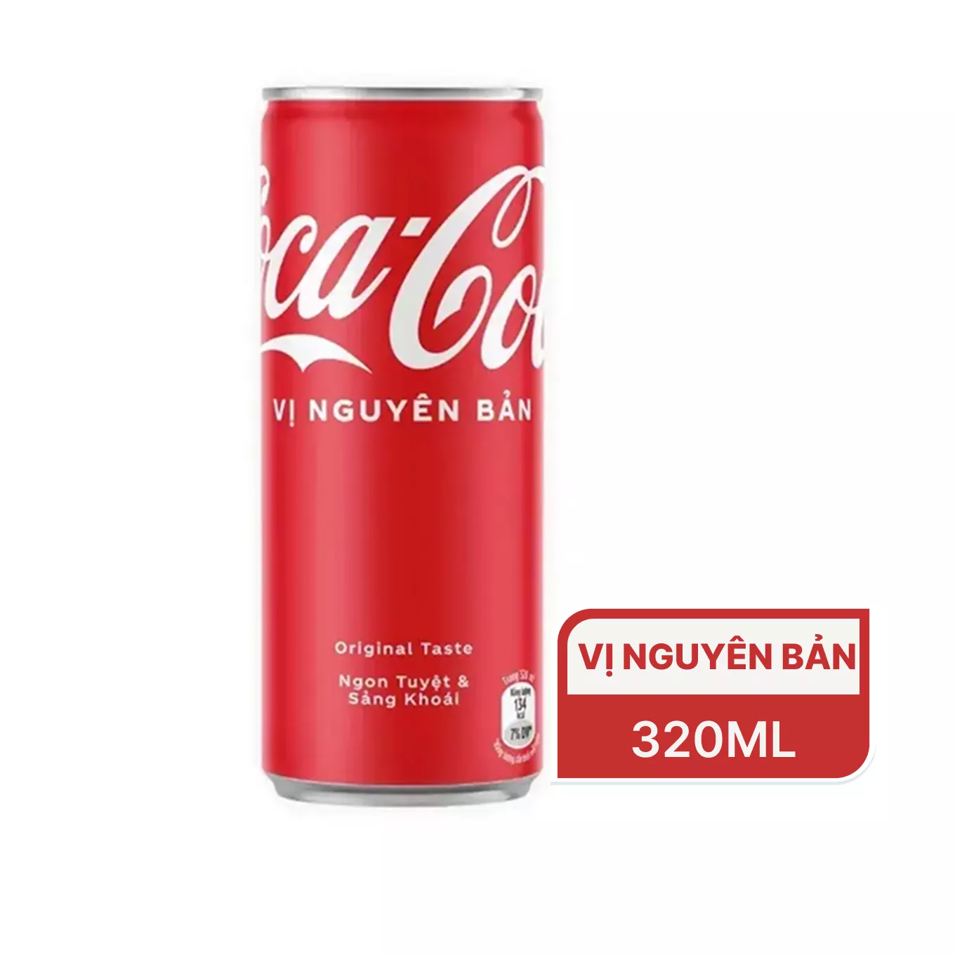 Nước ngọt CocaCola lon 320ml - Chuỗi siêu thị thực phẩm tươi ngon, chất ...