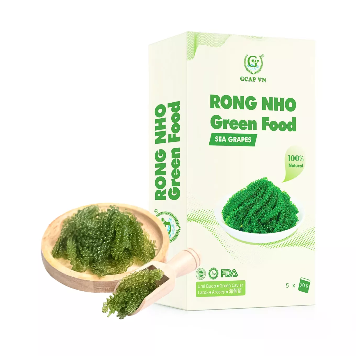 Rong nho tách nước Green Food hộp 100g (1 Hộp) - Chuỗi siêu thị thực ...