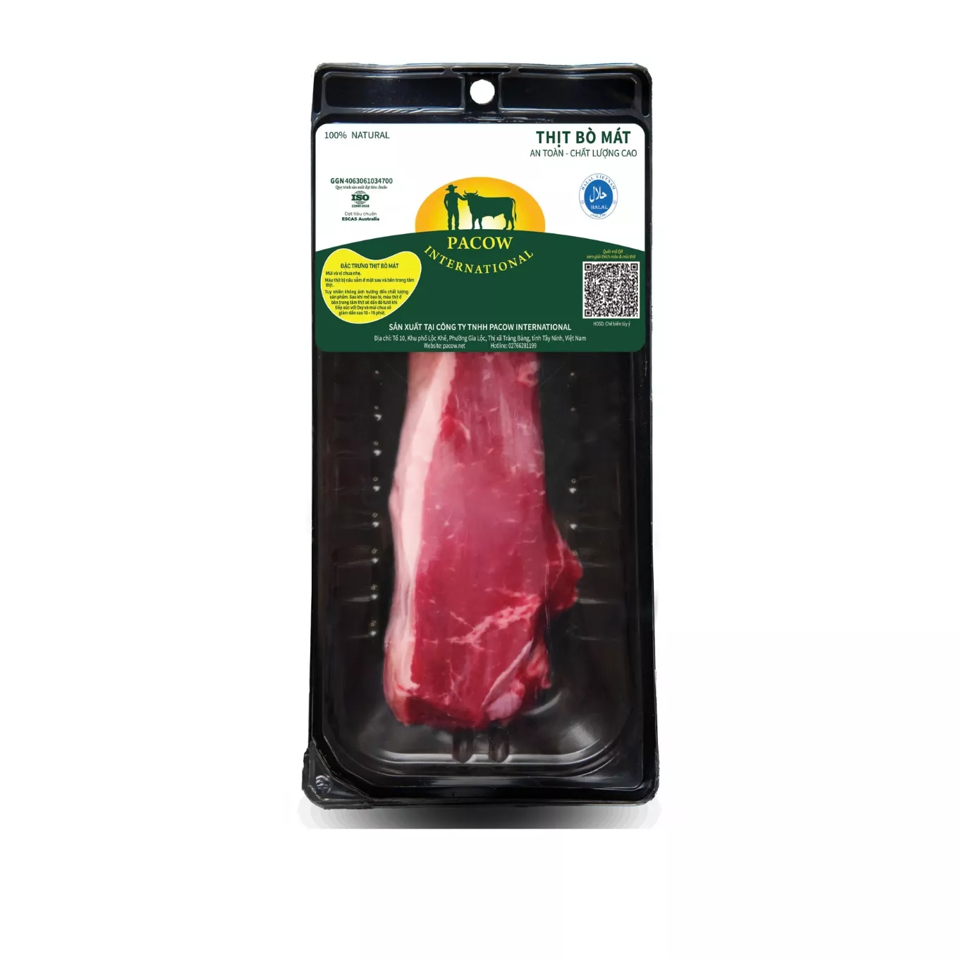 Thịt thăn bò Úc Pacow gói 250g - Chuỗi siêu thị thực phẩm tươi ngon ...