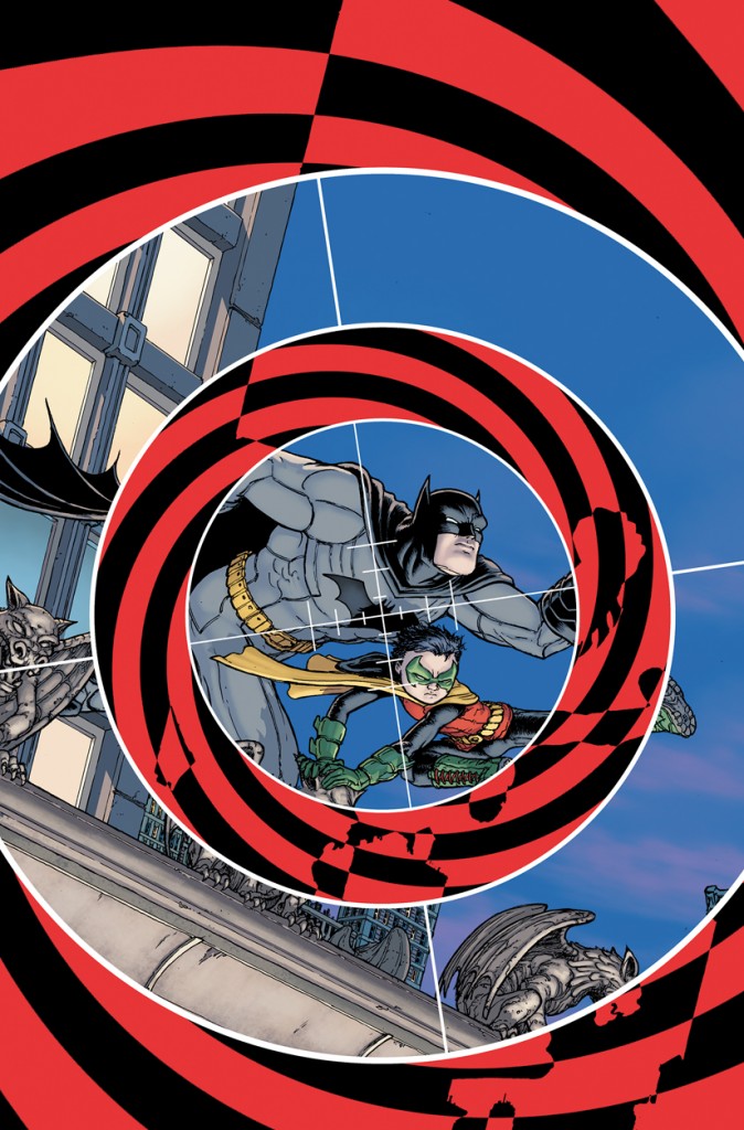 Portada de Batman Incorporated #1 por Chris Burnham