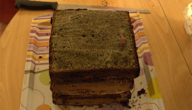 Receta Tarta Minecraft