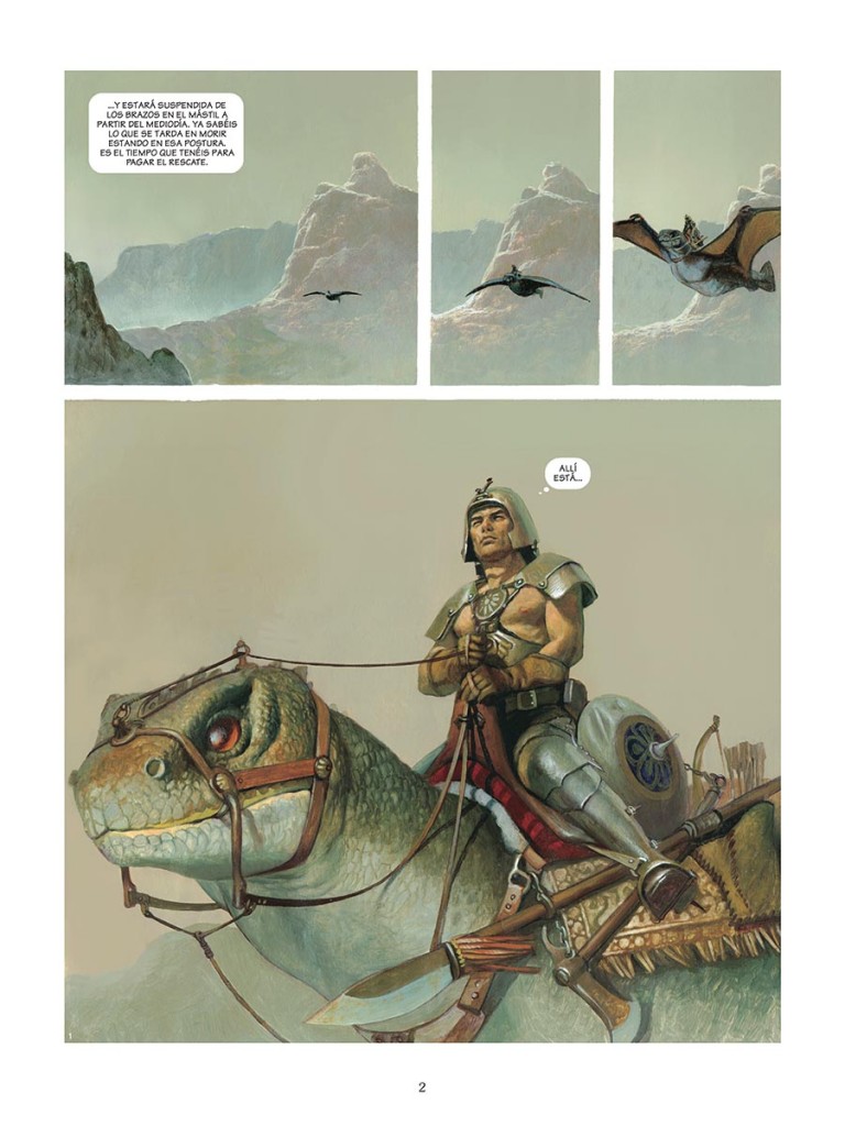 El mercenario vol.1: El pueblo del fuego sagrado, de Vicente Segrelles