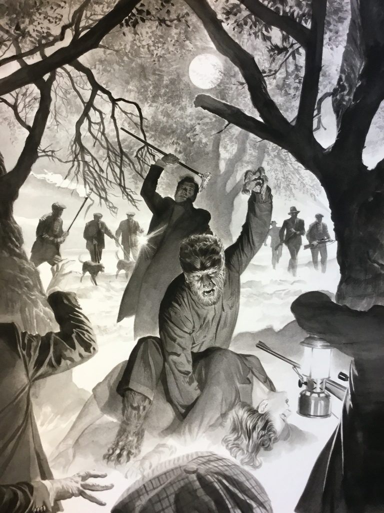 Set de ilustraciones de los monstruos de la Universal por Alex Ross