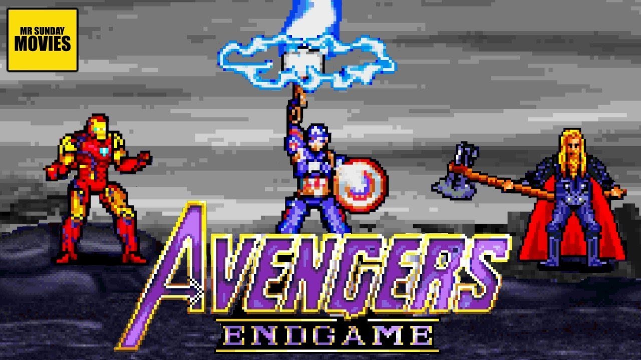 La batalla final de Vengadores: Endgame en 16 Bit - Sigue al Conejo Blanco