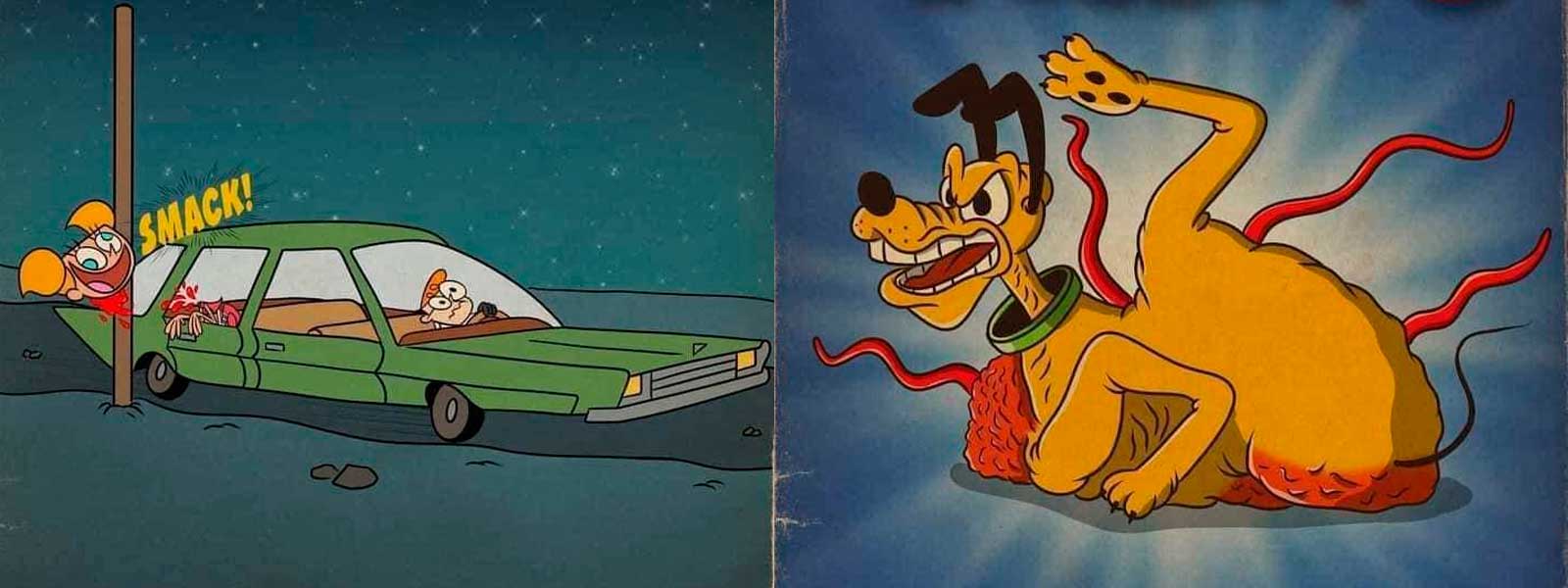Películas de terror con personajes Disney - Sigue al Conejo Blanco