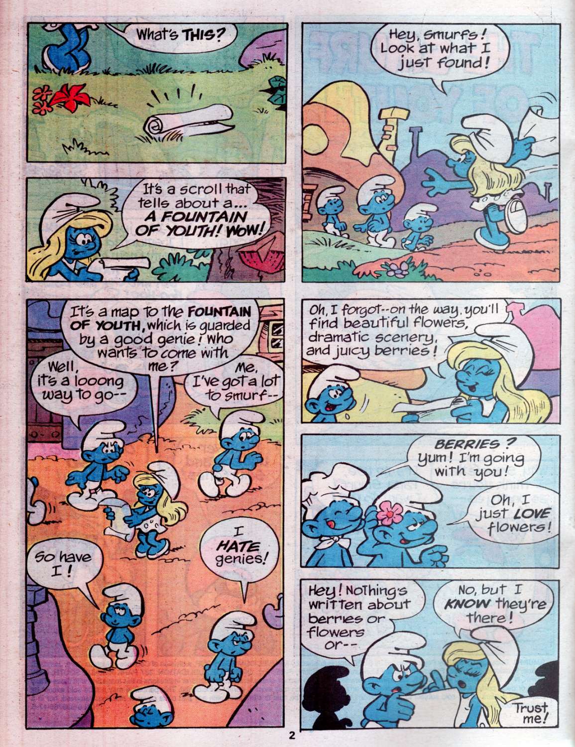 Cuando Marvel Comics publicó los Pitufos (1982) - Sigue al Conejo Blanco