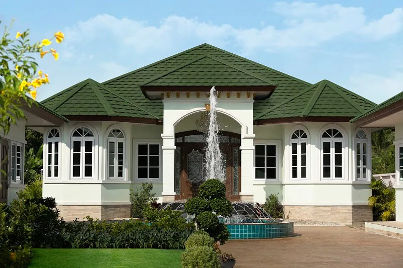Worth living as long as one wants : EXCELLA CERAMIC ROOF