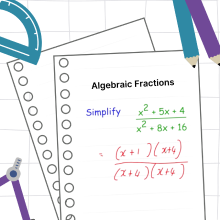 Algebraic Fractions | Examples on How to Simplify Equations